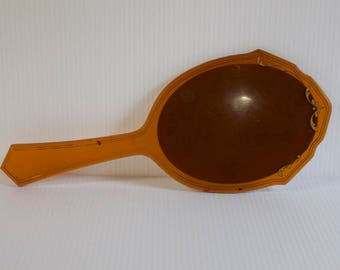 Bakelite hand mirror | Etsy