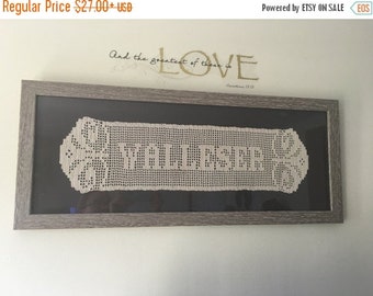 Unique crochet name related items | Etsy