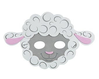 Lamb mask | Etsy