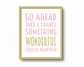 Take At Least One A Chance Inspirational Tear-Off Flyer