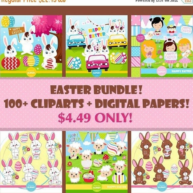 Digital Clipart Digital Papers Commercial use by PremiumClipart