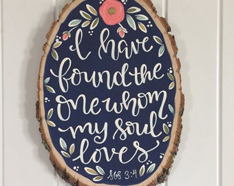 Bible verse plaque | Etsy