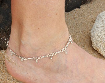 Adjustable anklet | Etsy