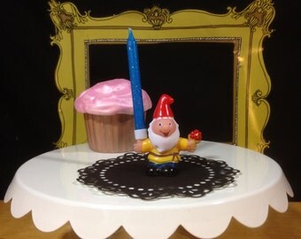 Gnome cake toppers | Etsy