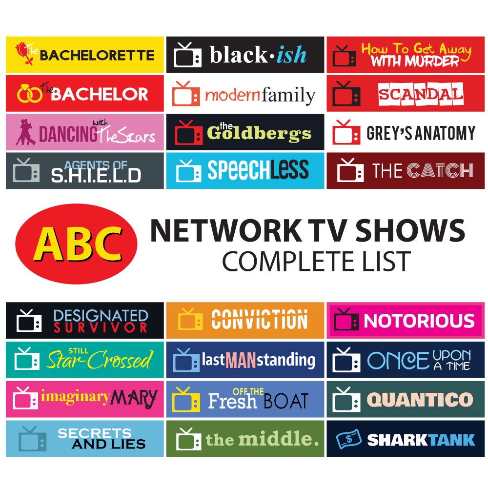 ABC Network TV Series Full Seasons 2016-2017 Schedule TV