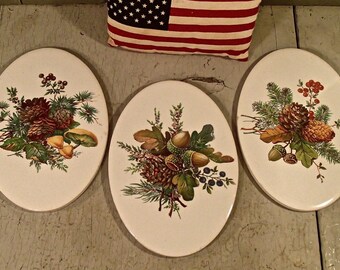 Mushroom tile | Etsy