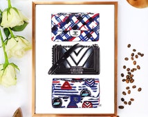 Unique chanel artwork related items | Etsy