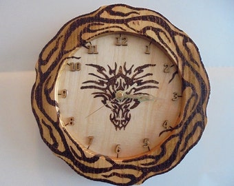 Dragon clock | Etsy