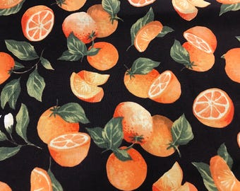 Orange fabric | Etsy