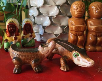 Ceramic alligator | Etsy