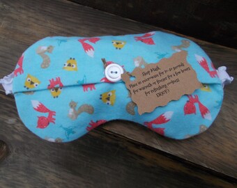 Owl sleep mask | Etsy