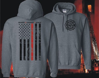 Firefighter t shirt | Etsy