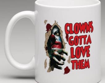 Clown cups | Etsy