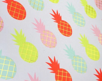 Neon wrapping paper | Etsy