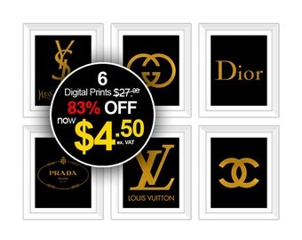 Gucci wall decor | Etsy