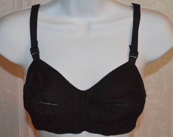 Black bullet bra | Etsy