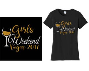 Girls night shirt | Etsy