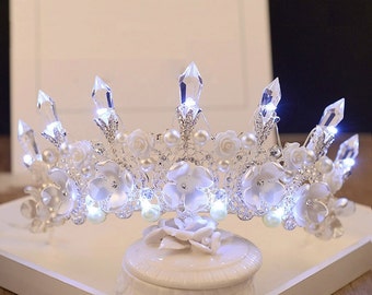 Fairy queen crown | Etsy