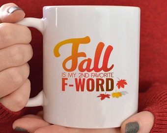 Autumn coffee mug | Etsy