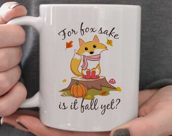 Autumn coffee mug | Etsy