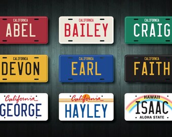 Small license plate | Etsy