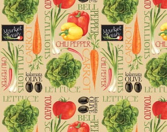 Kitchen fabric | Etsy