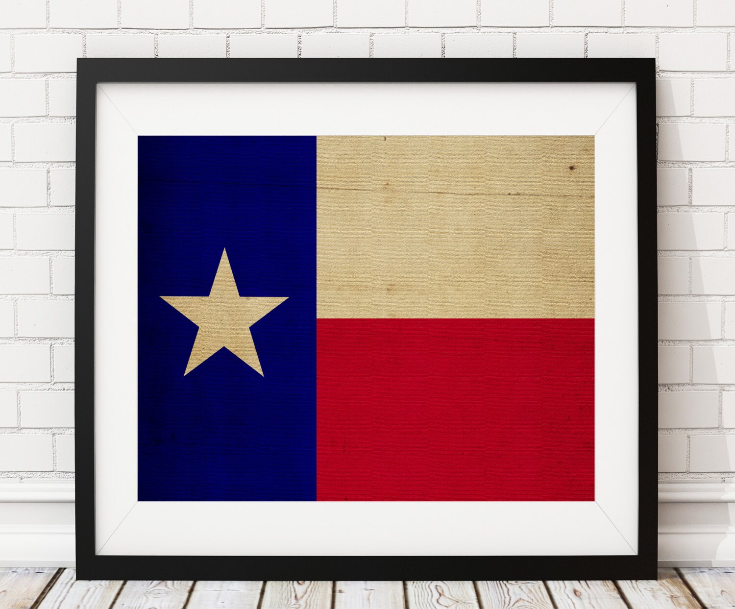 Texas Flag Art Texas Flag Print Flag Poster State Flag