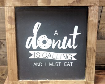 Donut sign | Etsy