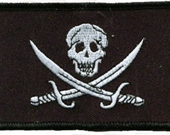 Skull cross swords | Etsy