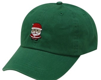 Green santa hat | Etsy