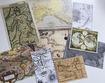 Unique world map journal related items | Etsy