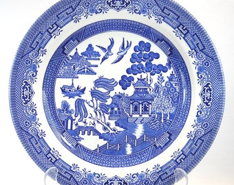 Willow pattern plate | Etsy