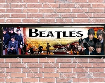Beatles banner | Etsy