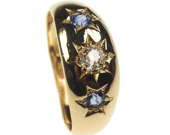 Antique gypsy ring | Etsy