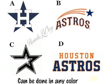 Astros decals | Etsy