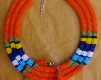Zulu necklace | Etsy