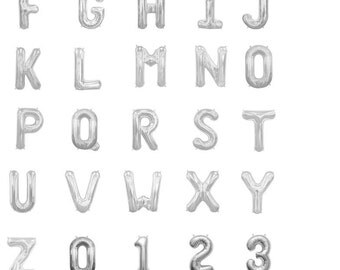 Number balloons | Etsy