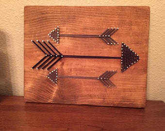 Items similar to Triple Arrow String Art on Etsy