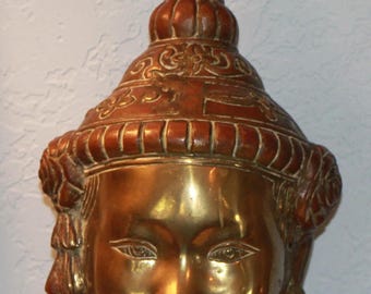 Buddha head statue | Etsy