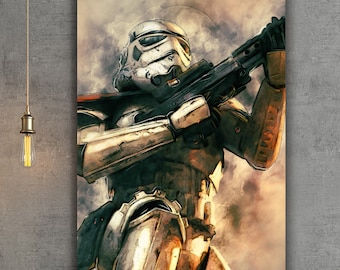 Stormtrooper print | Etsy