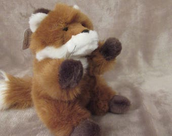 Red fox plush | Etsy