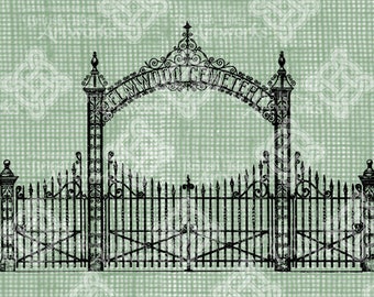 Cemetery gates | Etsy