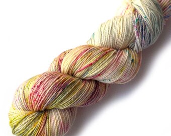 Handdyed yarn and luxury fiber by JulieSpins on Etsy