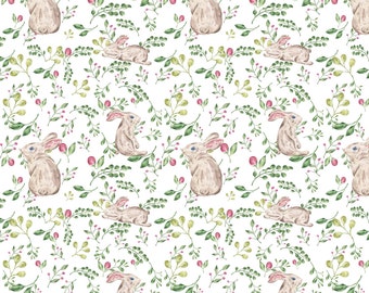 Rabbit fabric | Etsy