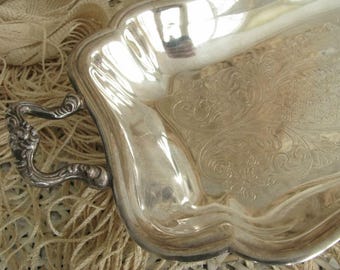 Sheridan silver tray | Etsy