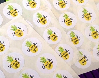 Pineapple sticker | Etsy