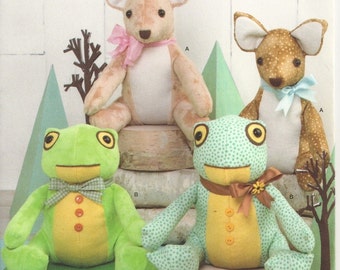 Stuffed frog pattern | Etsy