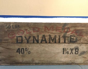 Dynamite crate | Etsy