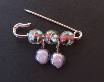 Fancy safety pin | Etsy