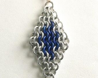 Sunburst Chainmaille Pendant Tutorial by FlutterbyKissis on Etsy